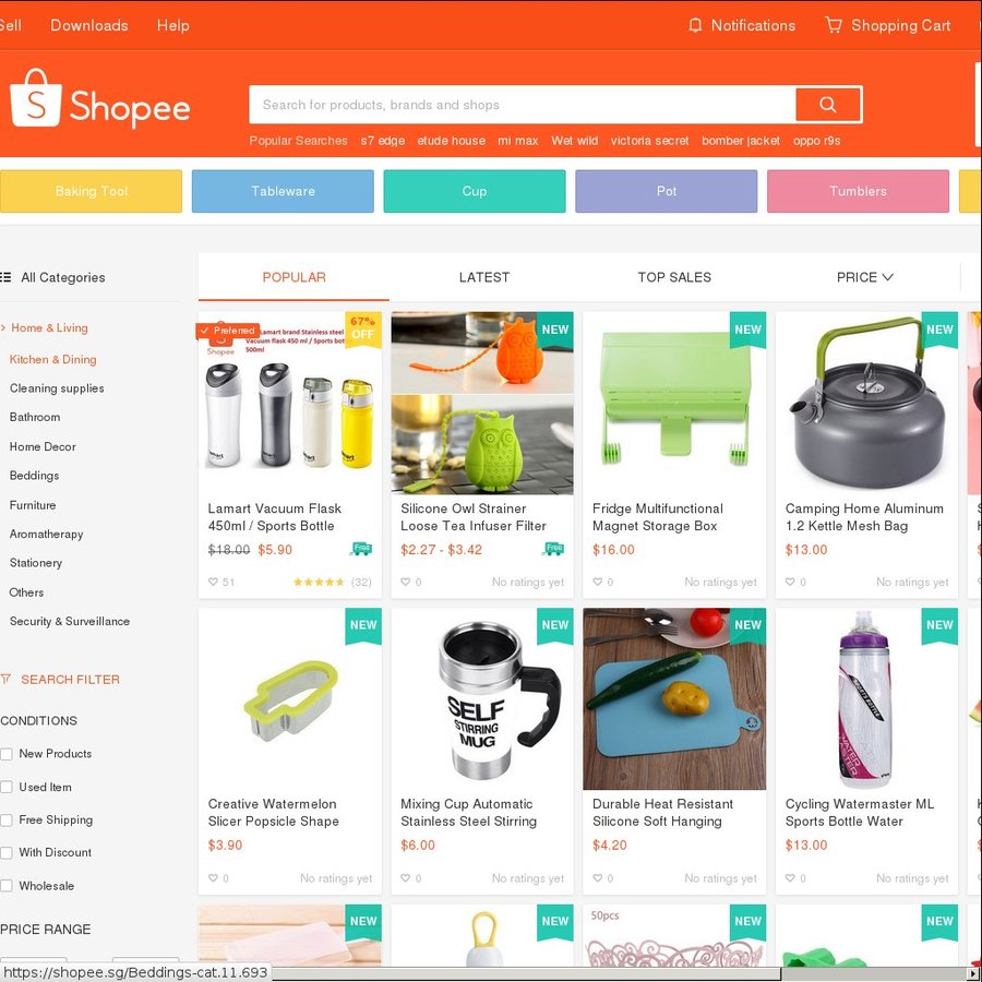 Get $7 off $15 Spend Site Wide on Shopee for New Customers until 31st ...